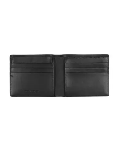 PIQUADRO Wallet Cow Leather - Black