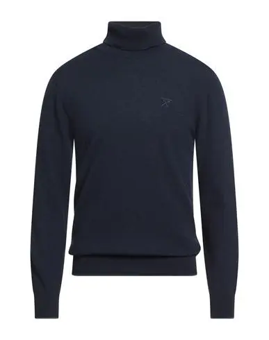 BERNA Wool, Viscose, Polyamide And Cashmere Turtleneck - Blue