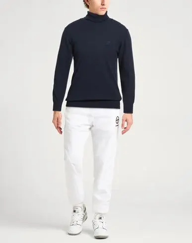 BERNA Wool, Viscose, Polyamide And Cashmere Turtleneck - Blue