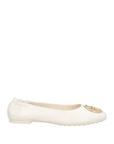 Tory Burch Ballet Flats Cream Size Goat Skin - White