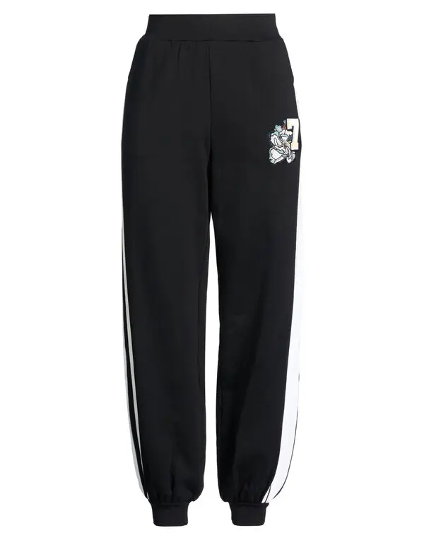 EA7 Track Pants With Logo - Black