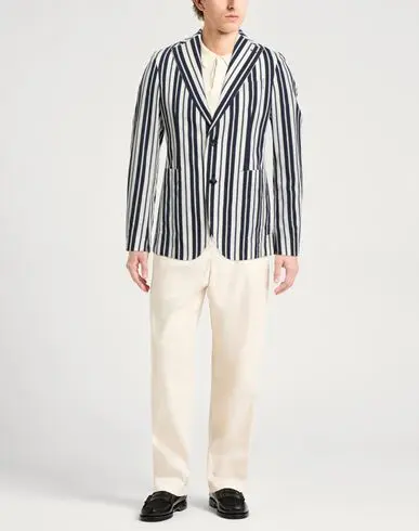 MANUEL RITZ Blazer In Cotton And Polyamide