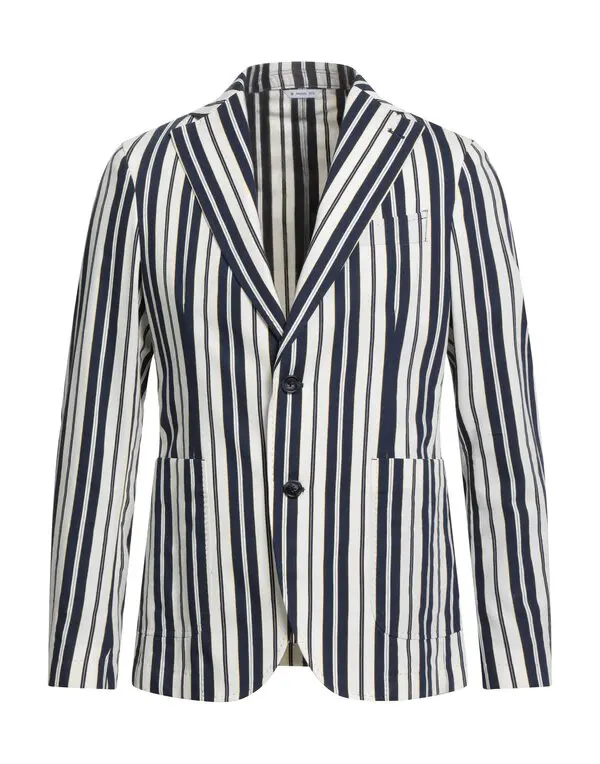 MANUEL RITZ Blazer In Cotton And Polyamide