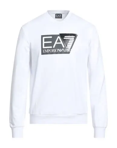EA7 Crewneck Sweatshirt With Logo - White