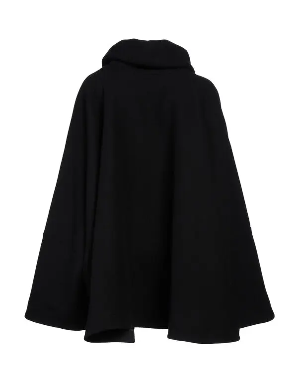 Attico Coat In Virgin Wool And Polyamide