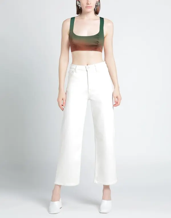 Philosophy Di Lorenzo Serafini Cropped Woven Top - Green