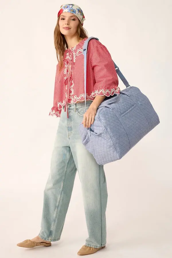 VERA BRADLEY Large Miramar Weekender Bag