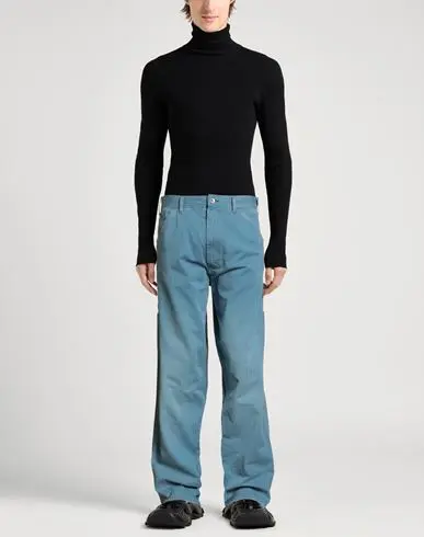 MAISON MARGIELA Cotton Cargo Jeans - Blue