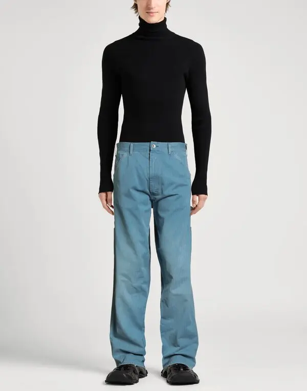 MAISON MARGIELA Cotton Cargo Jeans - Blue