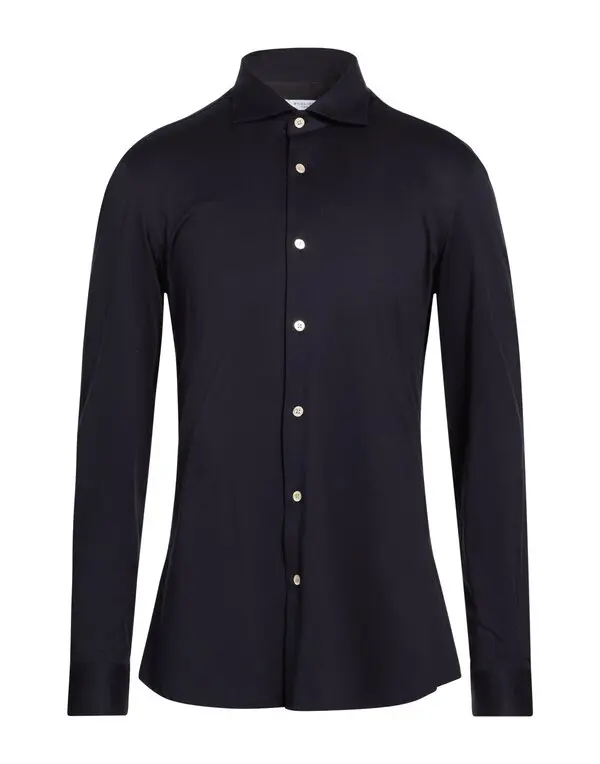 Boglioli Shirt Size Cotton - Blue