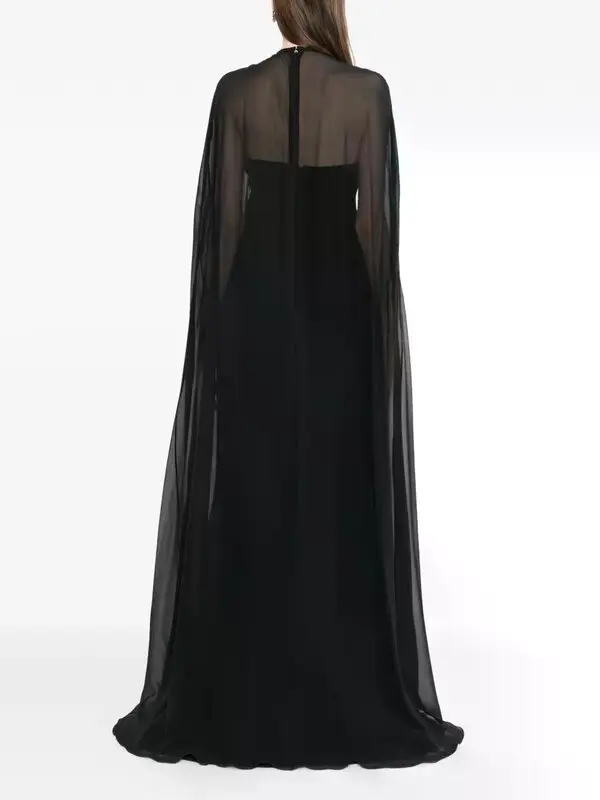 Elie Saab Sequin-embellished Maxi Gown