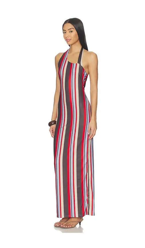 SNDYS. Asymmetrical Maxi Dress