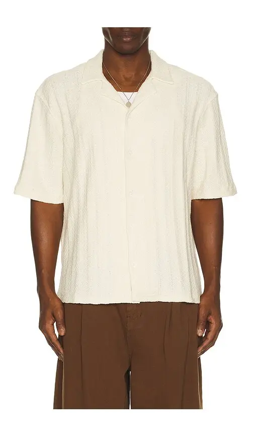 ALLSAINTS Trace Shirt In Cream