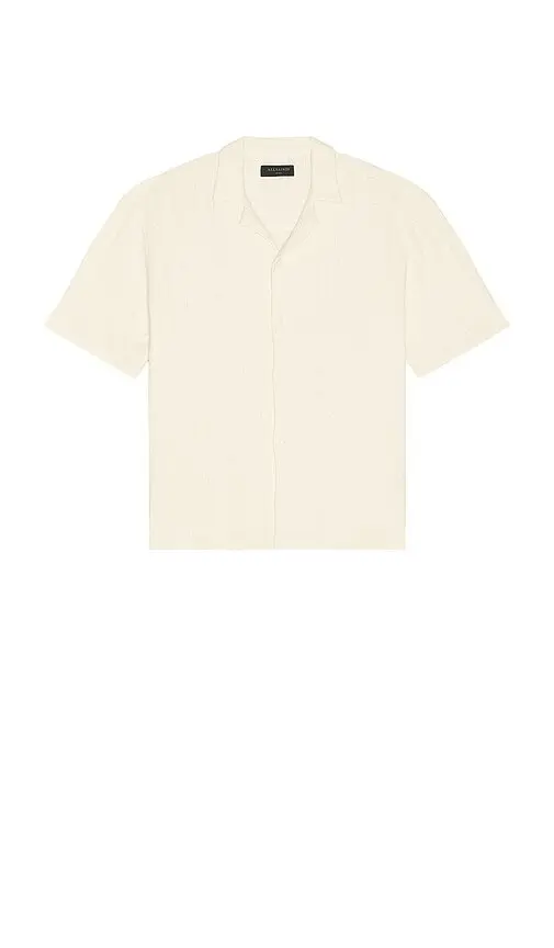 ALLSAINTS Trace Shirt In Cream