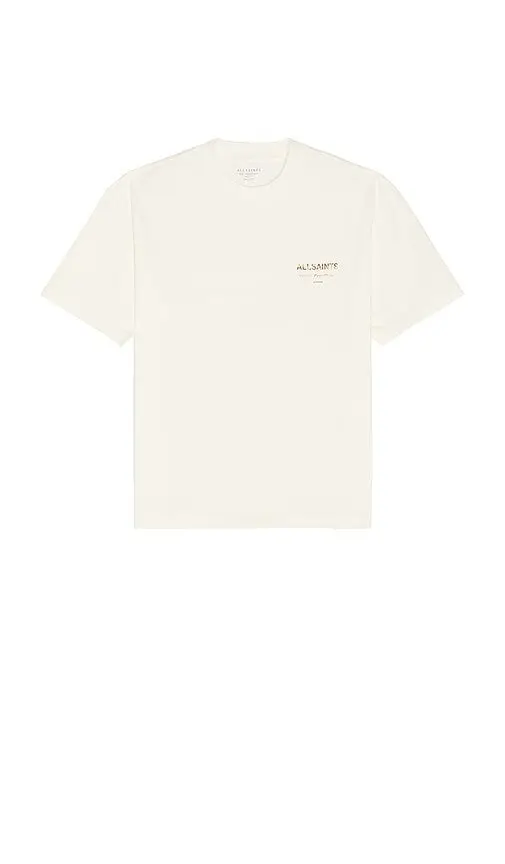 ALLSAINTS Underground Crew Tee In White