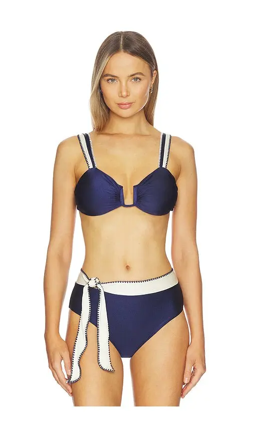 BOAMAR Chloe Bikini Top - Ocean Blue