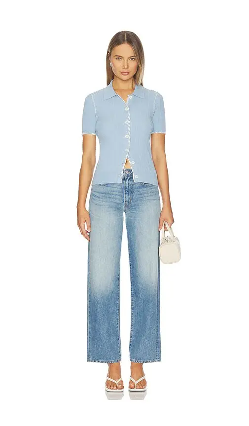 Rag & Bone Harper Short Sleeve Cardigan
