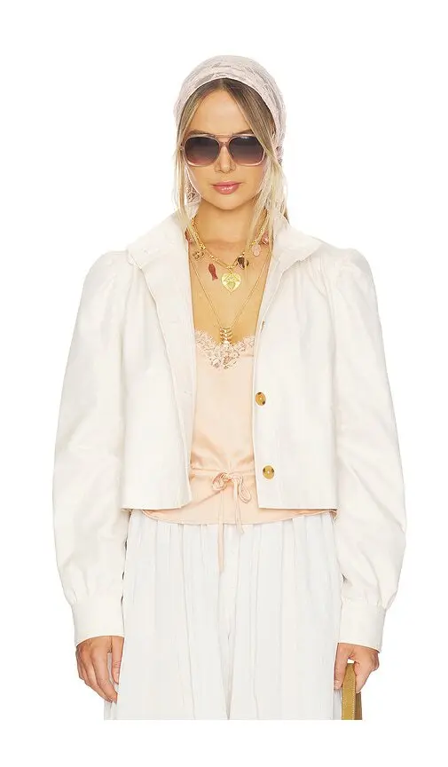 Tularosa Gillian Jacket In Blush - Light Pink