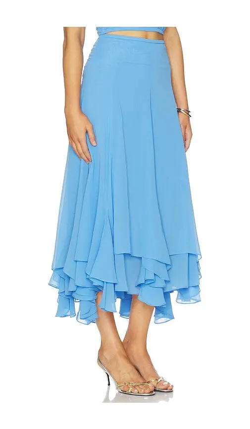 Amanda Uprichard Monterey Asymmetrical Skirt