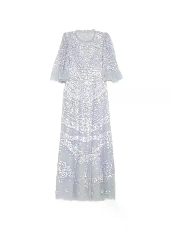 NEEDLE & THREAD Anais Sequin Gown