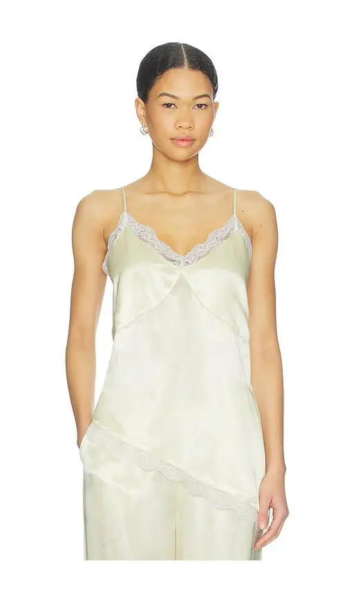 SNDYS Toni Cami Top In Lemon - Sour Lemon