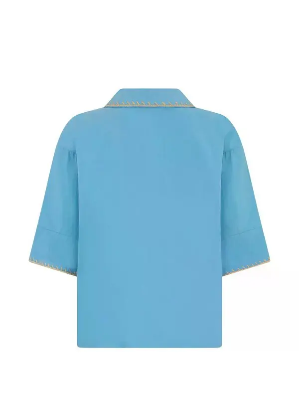Red Valentino Embroidered Blouse