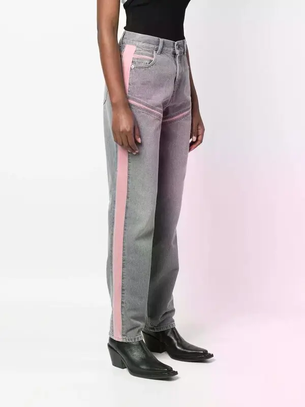 DIESEL® D-pilut Straight-leg Jeans With Contrasting Trim