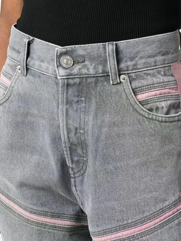 DIESEL® D-pilut Straight-leg Jeans With Contrasting Trim