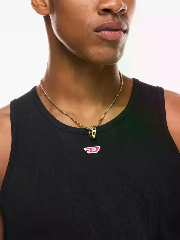 DIESEL® Oval-d Pendant Necklace - Gold