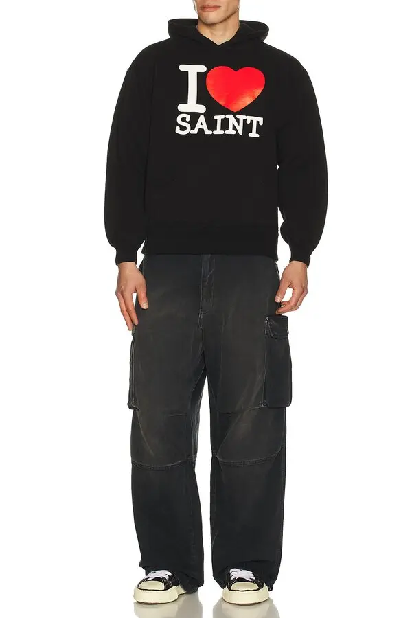 SAINT MXXXXXX I Love Saint Hoodie