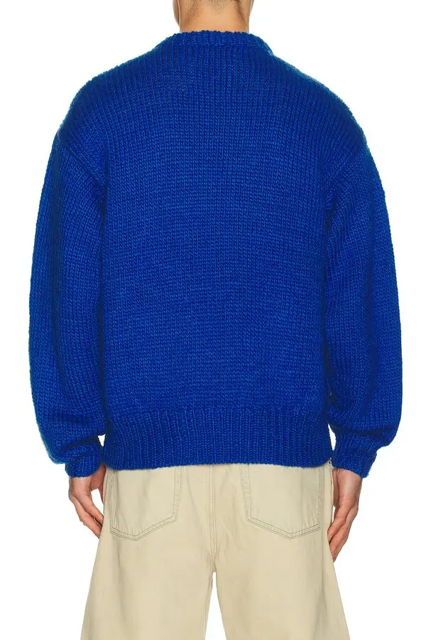 RICE NINE TEN Hand Knitting Sweatshirt