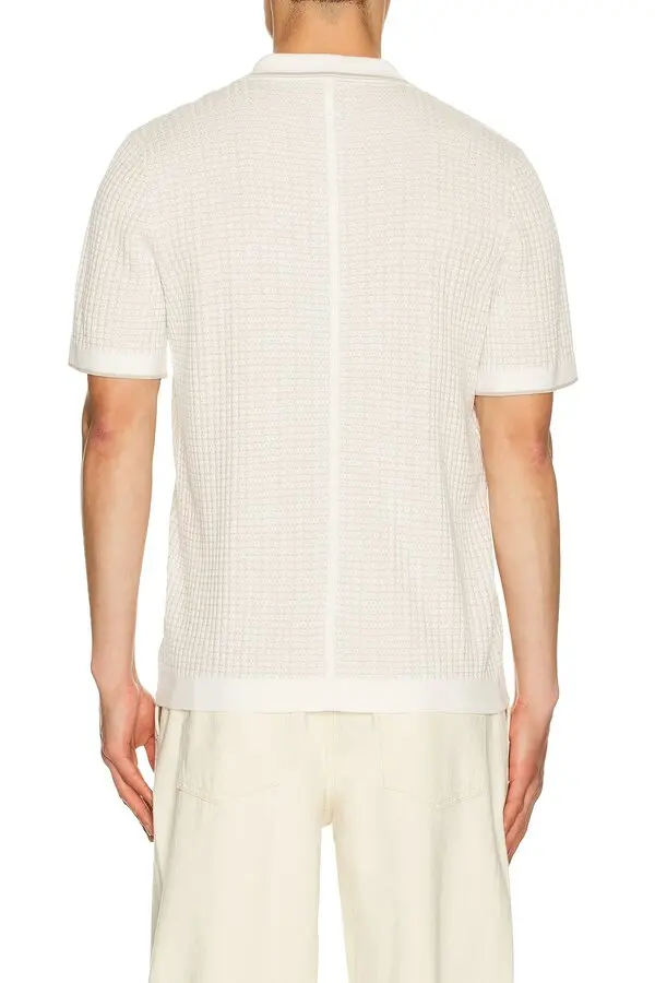 Rag & Bone Harvey Rib Polo