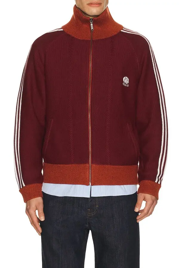 RICE NINE TEN Knitted Track Jacket