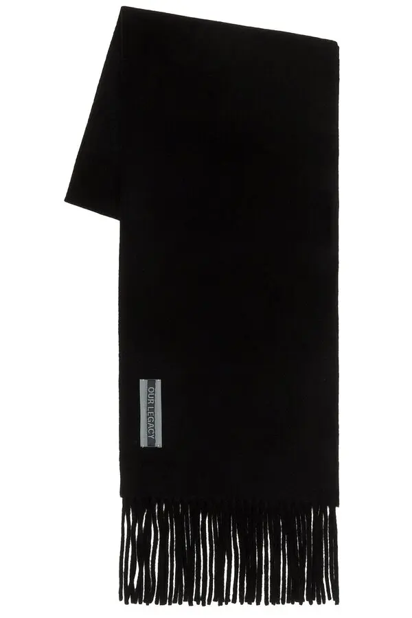 Our Legacy Estate Scarf - Black