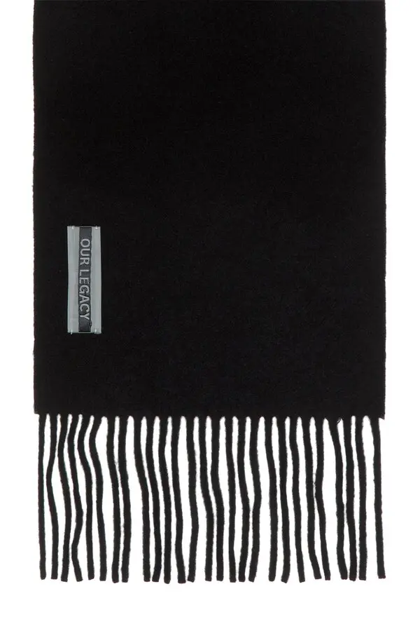 Our Legacy Estate Scarf - Black