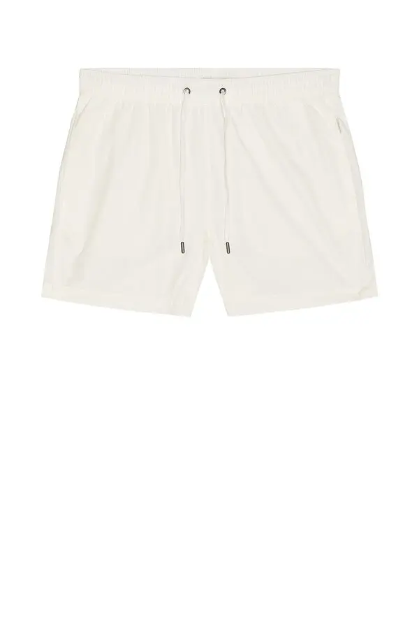 Onia Charles 5" Swim Trunk - White