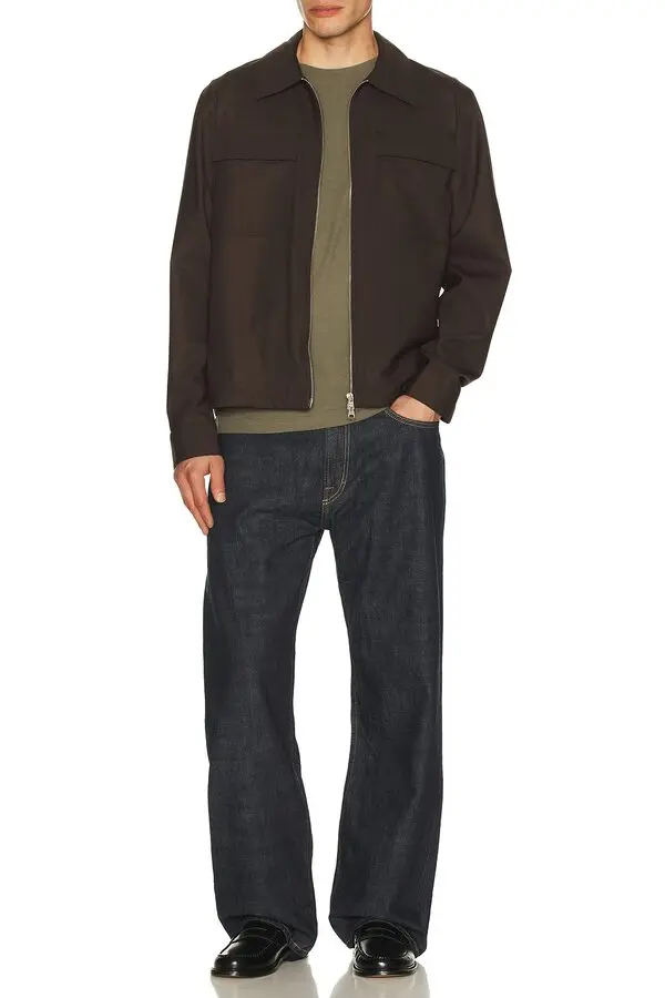 Nn07 Clive Tee In Green - Capers