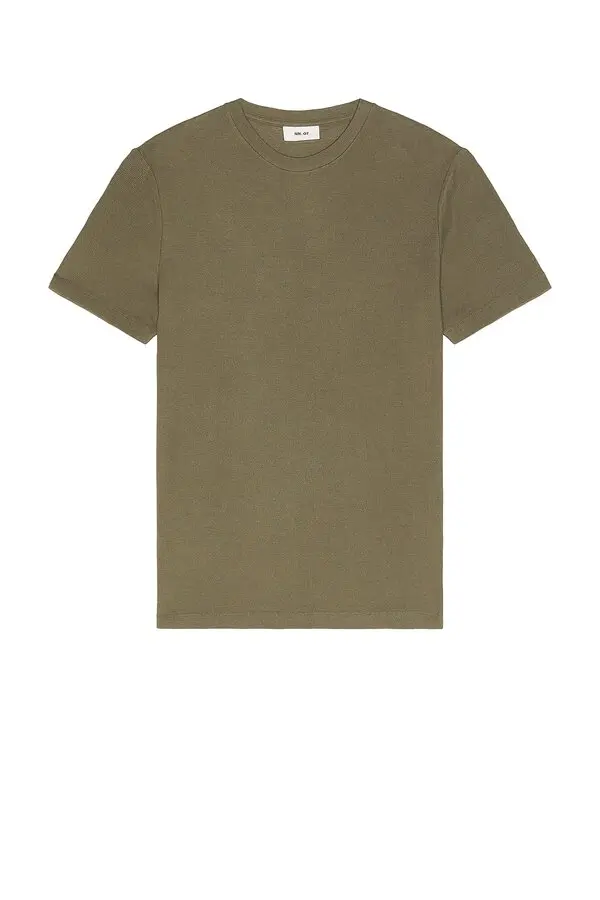 Nn07 Clive Tee In Green - Capers