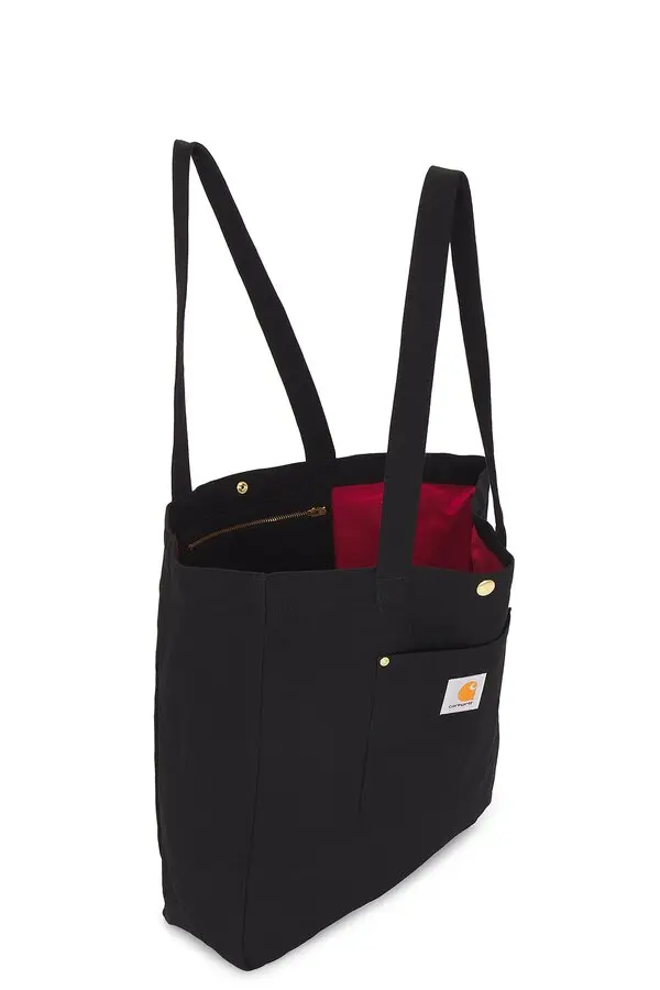 Carhartt Work In Progress Bay Tote - Black Rigid