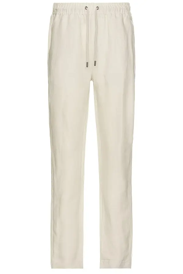Onia Air Linen Pull-on Pant - Stone