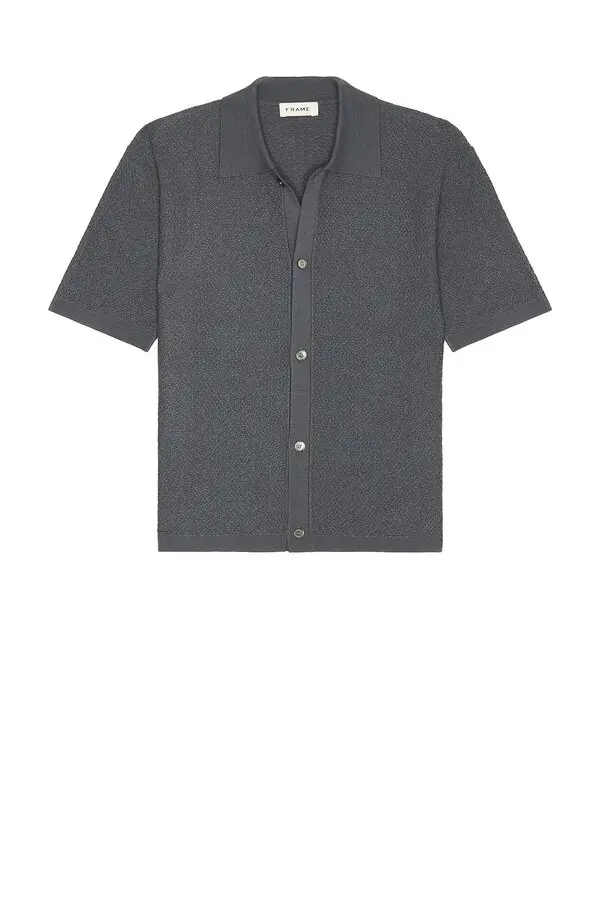 FRAME Cardigan Sweater - Blue Grey