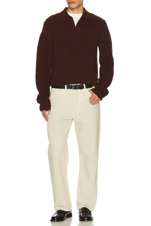 AGOLDE 90's Jean In White - Bone