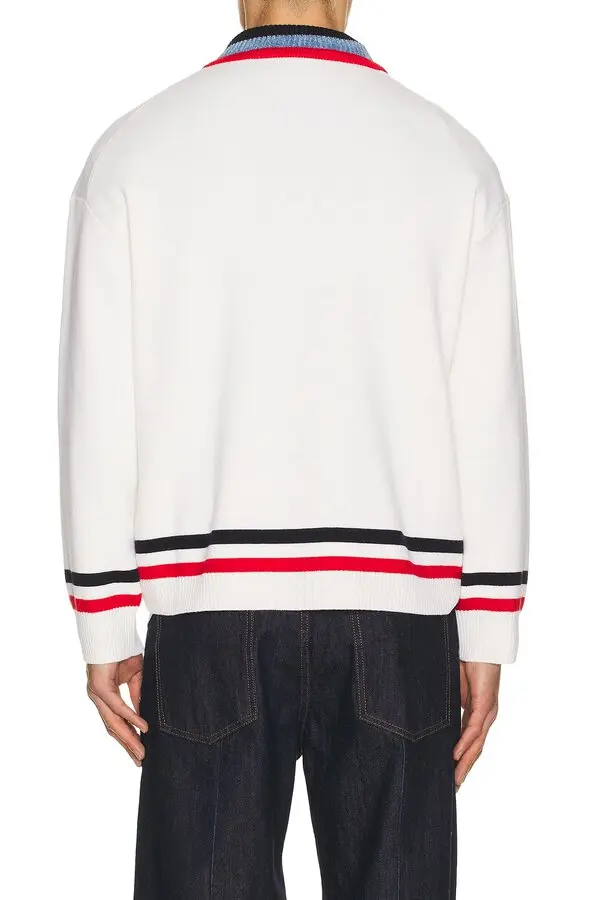 Marni V-neck Virgin Wool Sweater