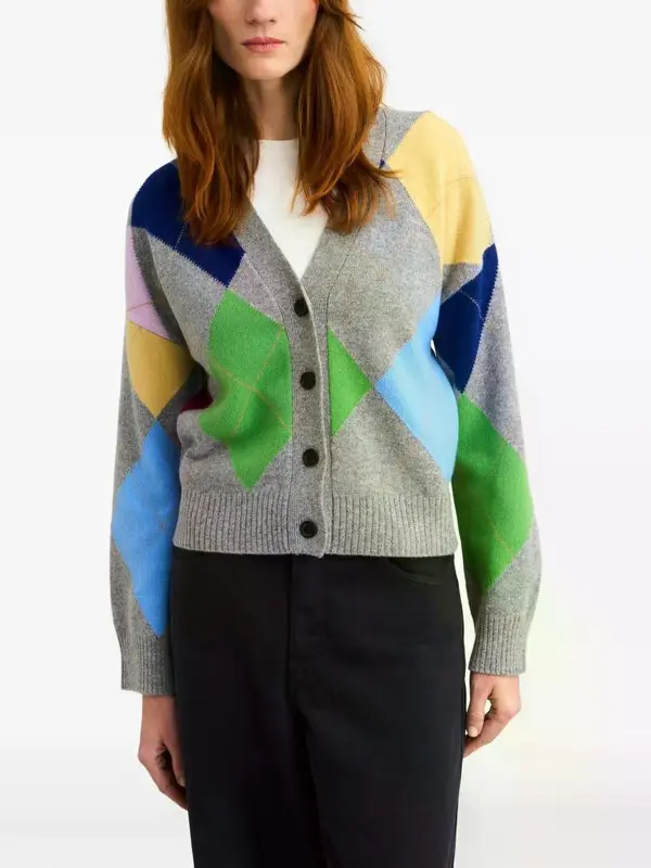 Pringle Of Scotland Argyle Buttoned Cardigan