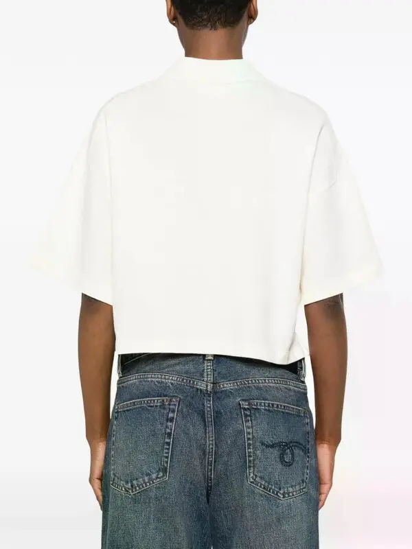 Maison Kitsuné Buttoned Polo Shirt - Neutrals