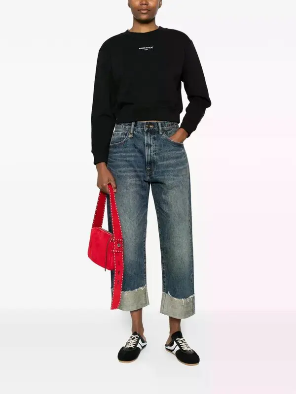 Maison Kitsuné Logo Sweatshirt - Black