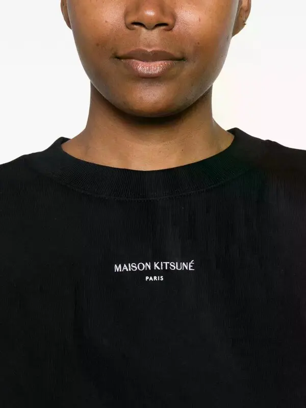 Maison Kitsuné Logo Sweatshirt - Black