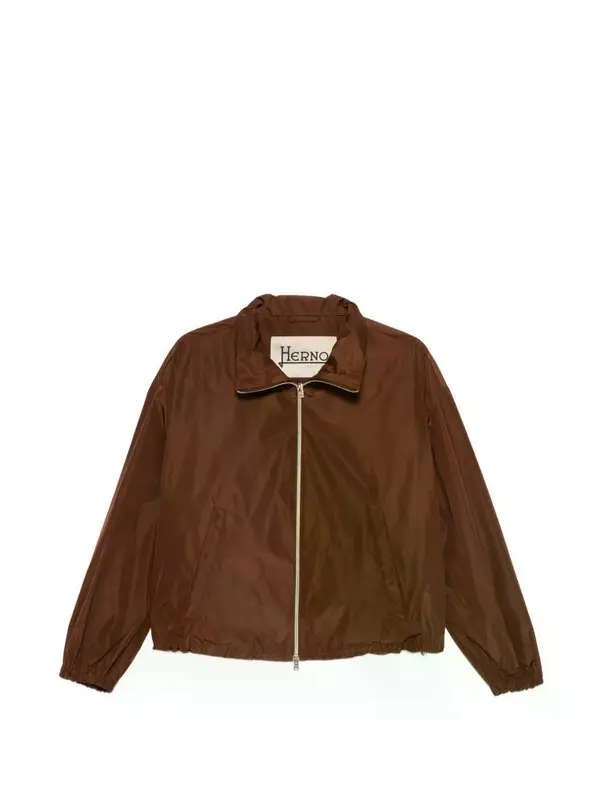 Herno Zip Coat - Brown