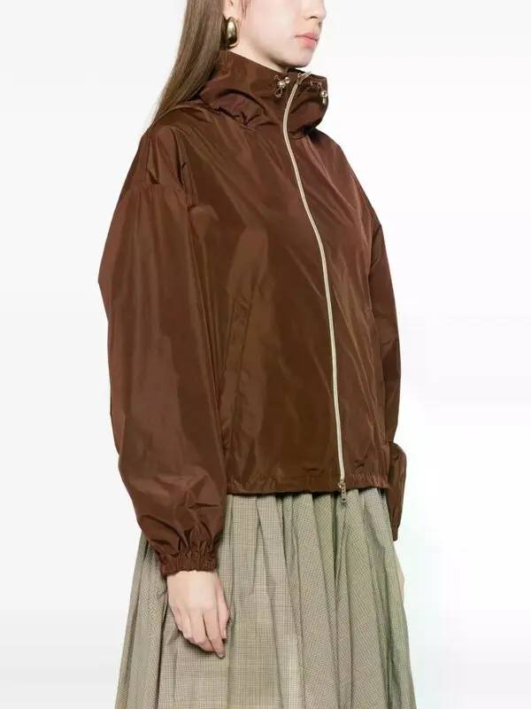 Herno Zip Coat - Brown
