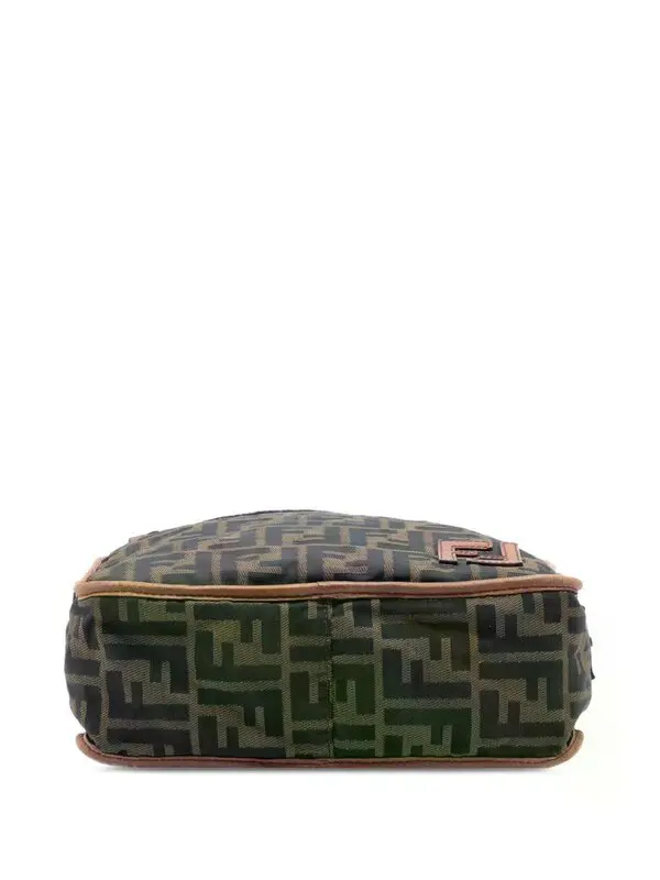 Fendi 2000-2010 Zucca Canvas Crossbody Bag